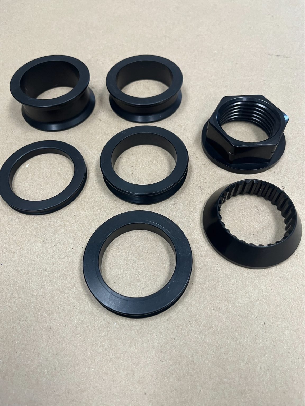 REAR AXLE NUT KIT–STACKED REAR AXLE NUT – Factor 1 Racing